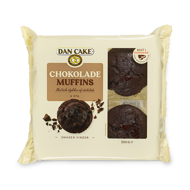 Chokolademuffins - Dan Cake
