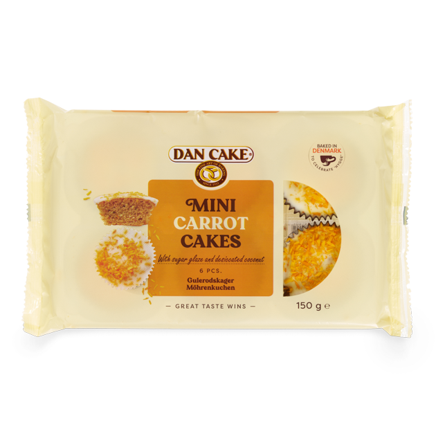 Mini Carrot Cakes - Dan Cake