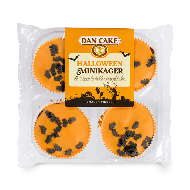 Halloween Mini Cakes - Dan Cake